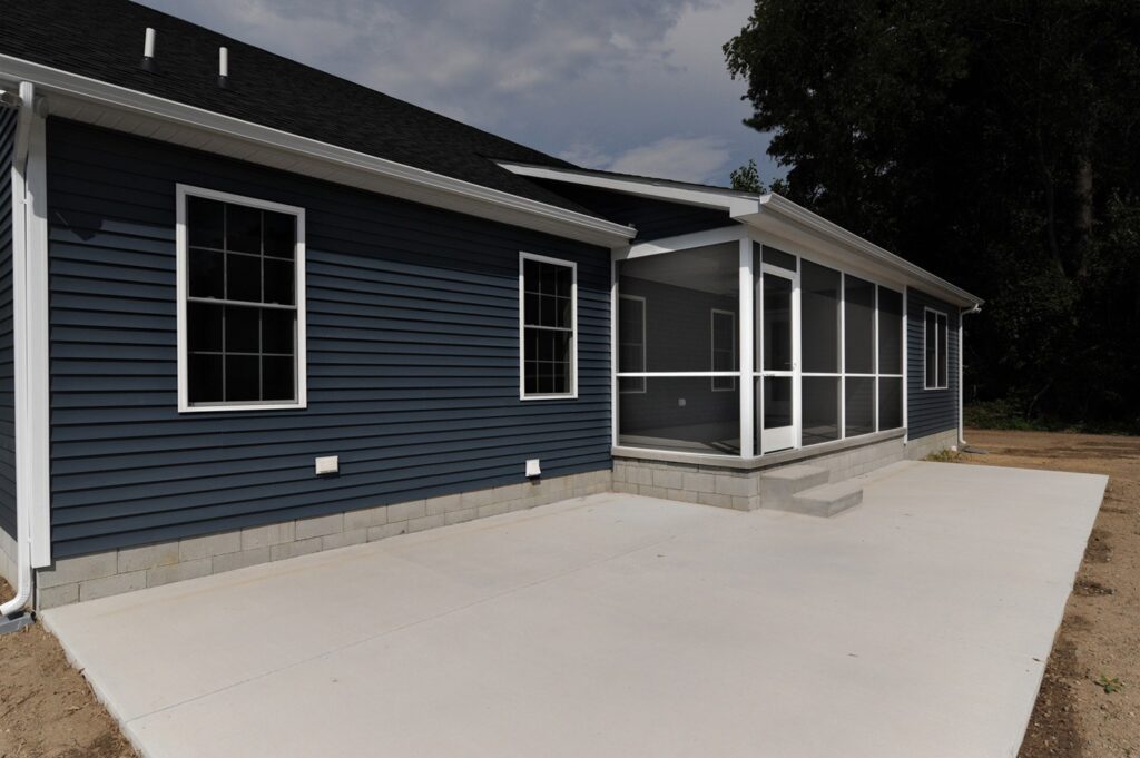 Jefferson with Extended Dining Room | Blue Hen Construction