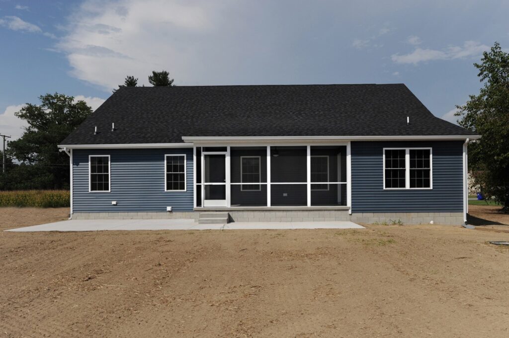 Jefferson with Extended Dining Room | Blue Hen Construction