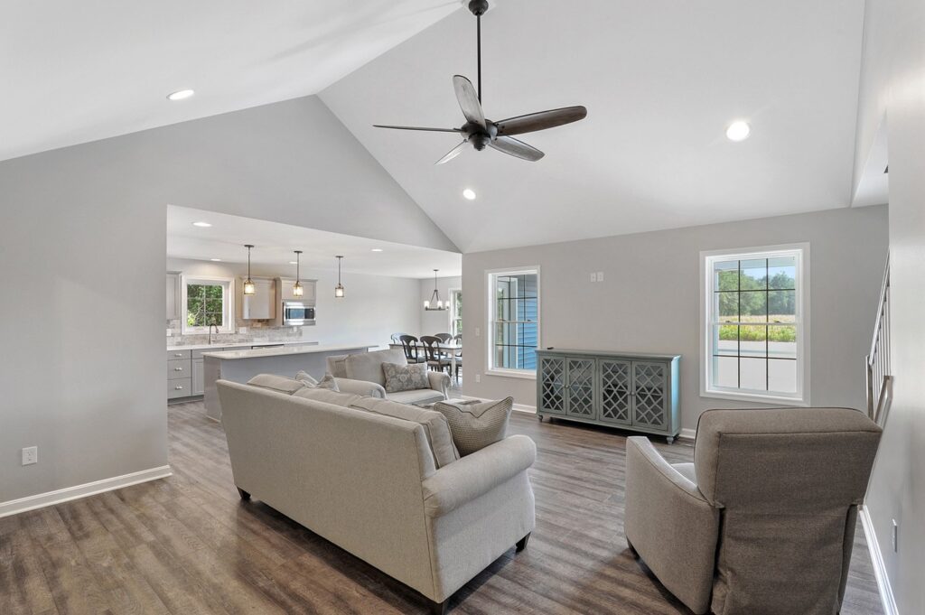 Jefferson with Extended Dining Room | Blue Hen Construction