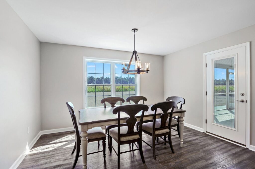 Jefferson with Extended Dining Room | Blue Hen Construction